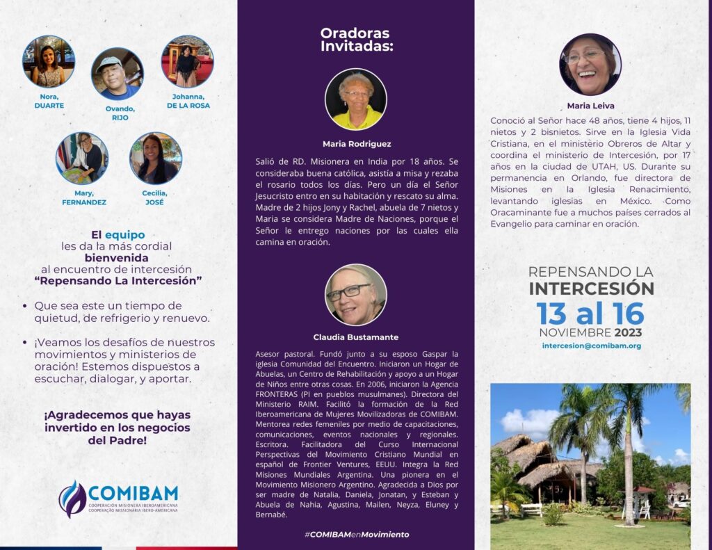 Retiro del Equipo de Oración – Comibam Internacional